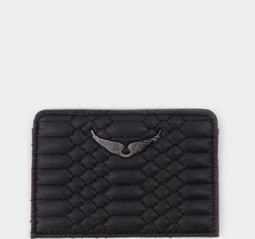 Картхолдер тих кожи ягненка Zadig voltaire