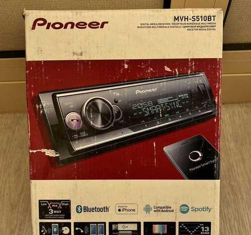 Pioneer mvh s510bt автомагнитола