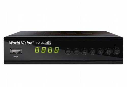 Цифровой ресивер DVB-T2 World Vision T645A Fm