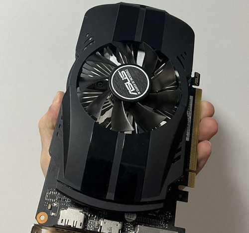 Видеокарта gtx 1050 ti 4gb asus