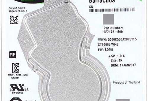 1тб жесткий диск Seagate Barracuda ST1000LM048
