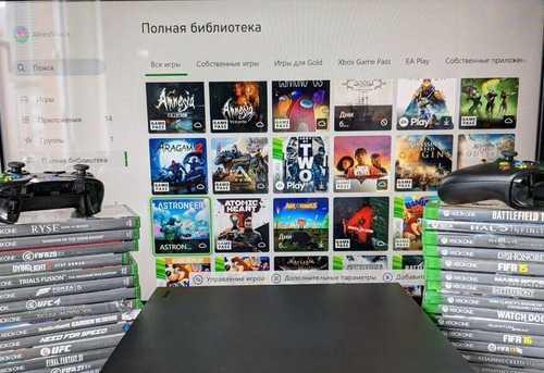 Xbox One X + 314 игр
