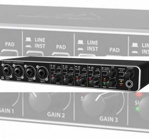 Аудиоинтерфейс Behringer UMC404HD