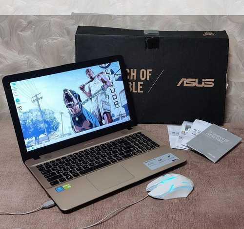 Игровой ноутбук Asus 4 ядра/SSD доставка