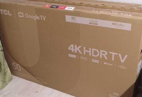 Телевизор 127см 4К TCL 50P637(новый в упаковке)
