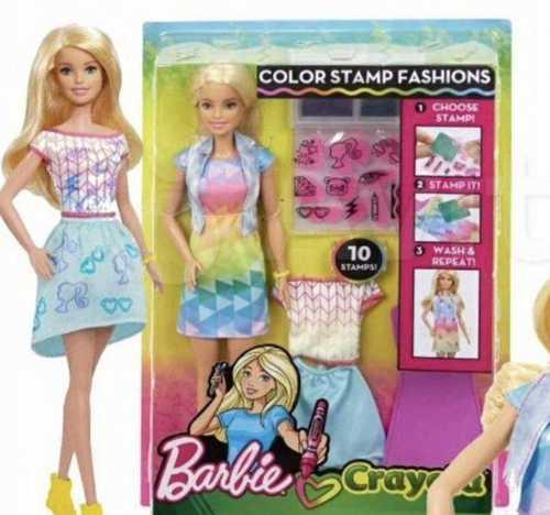 Новая Barbie Crayola оригинал с куклой