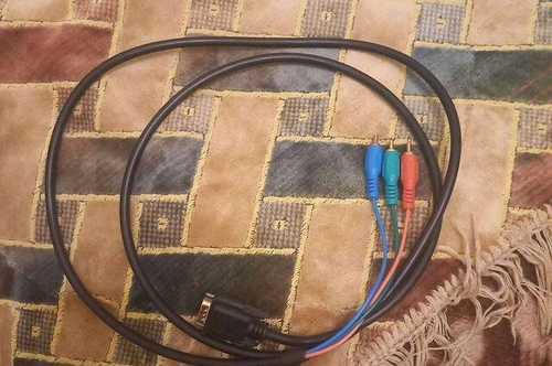 Компонентный кабель RGB - VGA