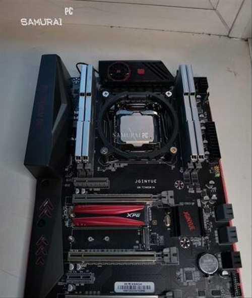 Комплект Jginyue X99 D4 Ti / Xeon E5-2666v3/ 4x8GB