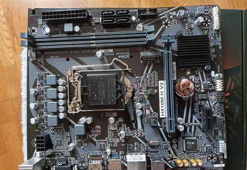 Новые платы Gigabyte H410M H V2 s1200