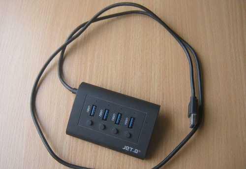 USB-разветвитель JA-UH34 (для 4-х флешек)