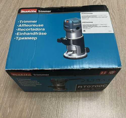 Кромочный фрезер Makita RT0700C