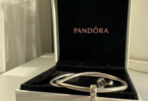 Колье ожерелье Pandora с подвеской