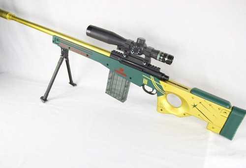 Детская снайперская винтовка AWP gold