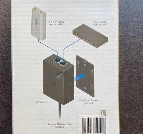 Блок питания PoE (PoE adapter/injector) 24W