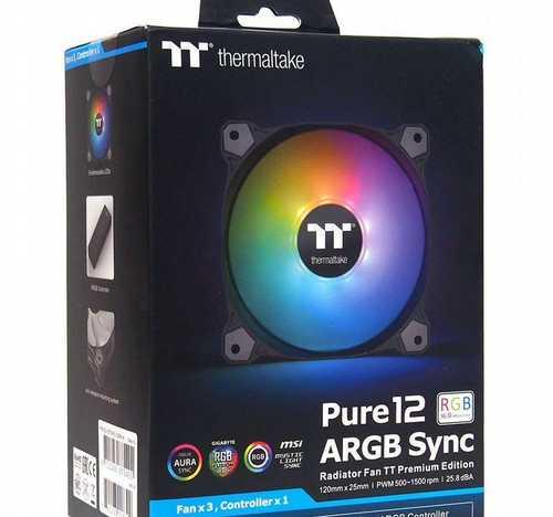 Комплект вентиляторов Thermaltake Pure 12 argb PE