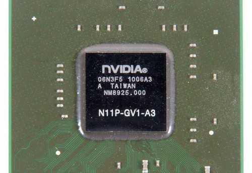 Видеочип nVidia GeForce GT325M, с разбора N11P-GV1
