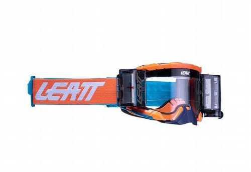 Очки Leatt Velocity 5.5 Roll-Off Neon Orange Clear
