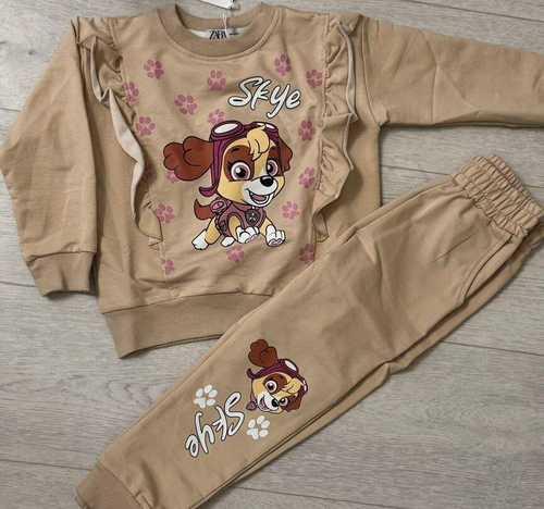 Костюм для девочки 116 zara