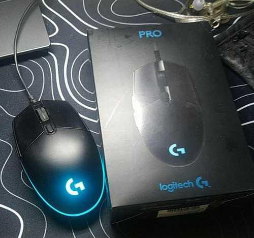 Игровая мышь Logitech g pro hero black