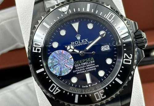 Брутальные мужcкие нapучные часы Rolex Deepsea