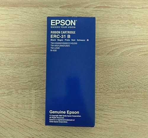 Картридж epson ERC31B