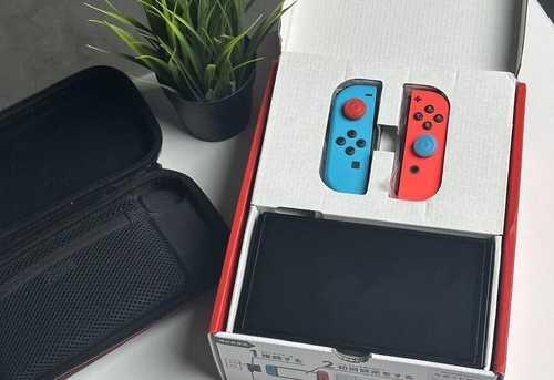 Nintendo switch oled 64 гб + 512 гб SD card