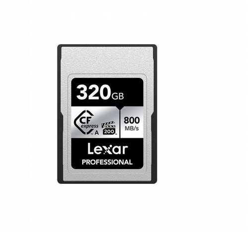 Lexar 320gb silver CFexpress Type A