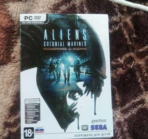 PC. DVD. aliens colonial marines (на русском)