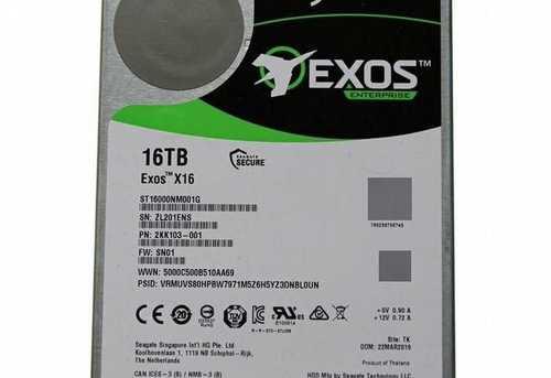 ST16000NM001G, Диск HDD Seagate Exos X16 SATA III