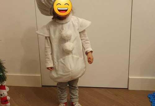 Маскарадный костюм снеговика