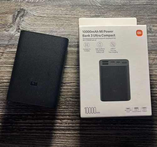 Повербанк xiaomi mi 3 ultra compact оригинал