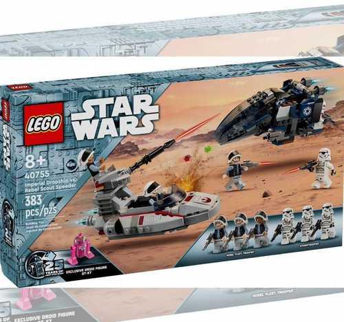 Lego star wars Imperial Dropship vs. Rebel Scout S