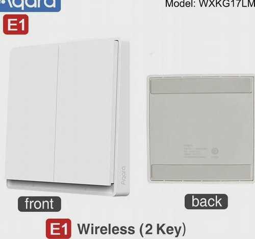 Aqara SMART Wall Switch E1 Zigbee