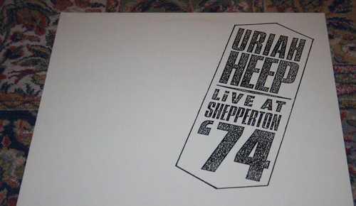 Uriah Heep "Live AT Shepperton"74 UK 1st Castle M