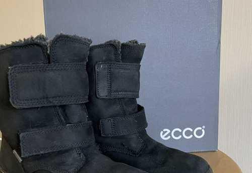 Высокие зимние сапоги Ecco для девочки