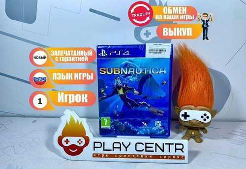 Диск для PS4 Subnautica Новый с гарантией