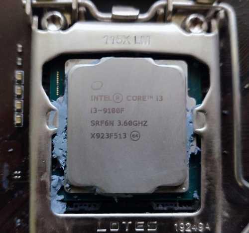 Сборка intel i3 9100f и MSI b360 m pro vdn