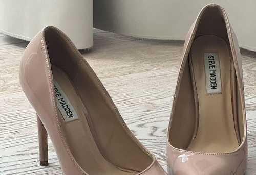 Steve madden туфли лодочки бежевые 36