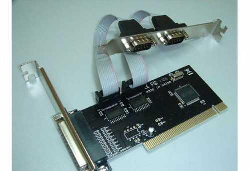 Контроллер PCI WCH353 1xLPT 2xCOM Bulk