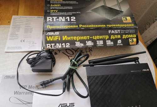 Wifi роутер Asus rt n12 300 mbps