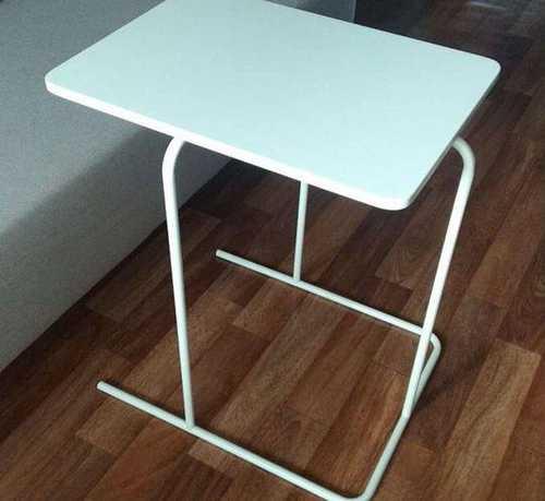 IKEA придиванный столик белый 55х40см Rian Риан