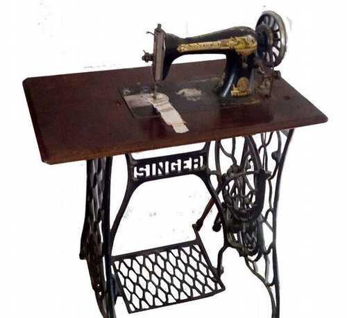 Старинная швейная машина singer