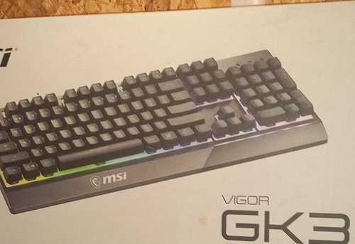 Механическая клавиатура msi vigor gk30