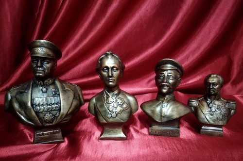 Продаю бюсты, тонированные под бронзу