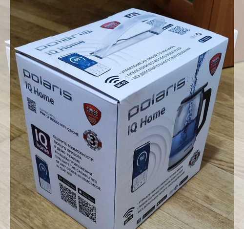 Умный чайник Polaris PWK 1720 cgld Wi-Fi IQ Home