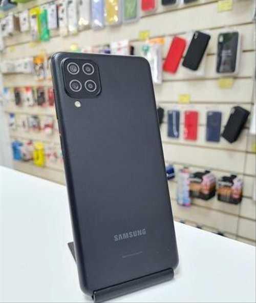 Samsung Galaxy A12 + чехол (гарантия 3 мес)