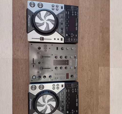 Pioneer cdj-400   Pioneer djm-400