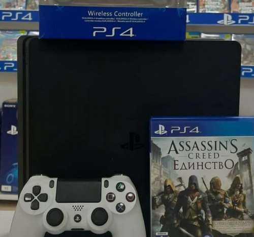 Sony PS4 slim Assassin's creed Unity 2 Dualshock