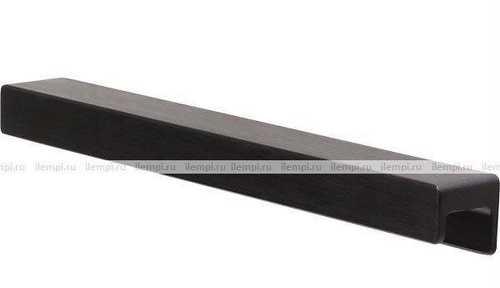 Мебельная Ручка накладная L.190мм, черная