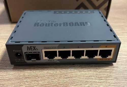 Роутер проводной POE Mikrotik rb760igs